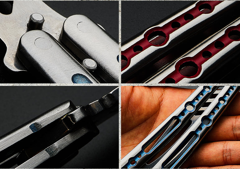 Armed Shark Thunderbird Butterfly Knife Trainer – Winged Edge Butterfly ...
