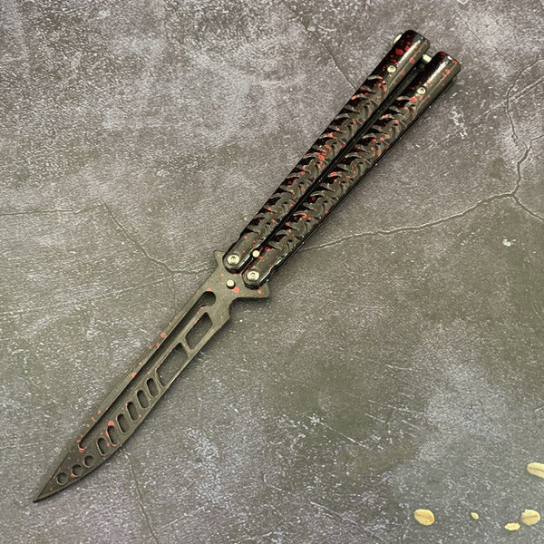 Pattern Galaxy Butterfly Knife Trainer – Winged Edge Butterfly Knives ...